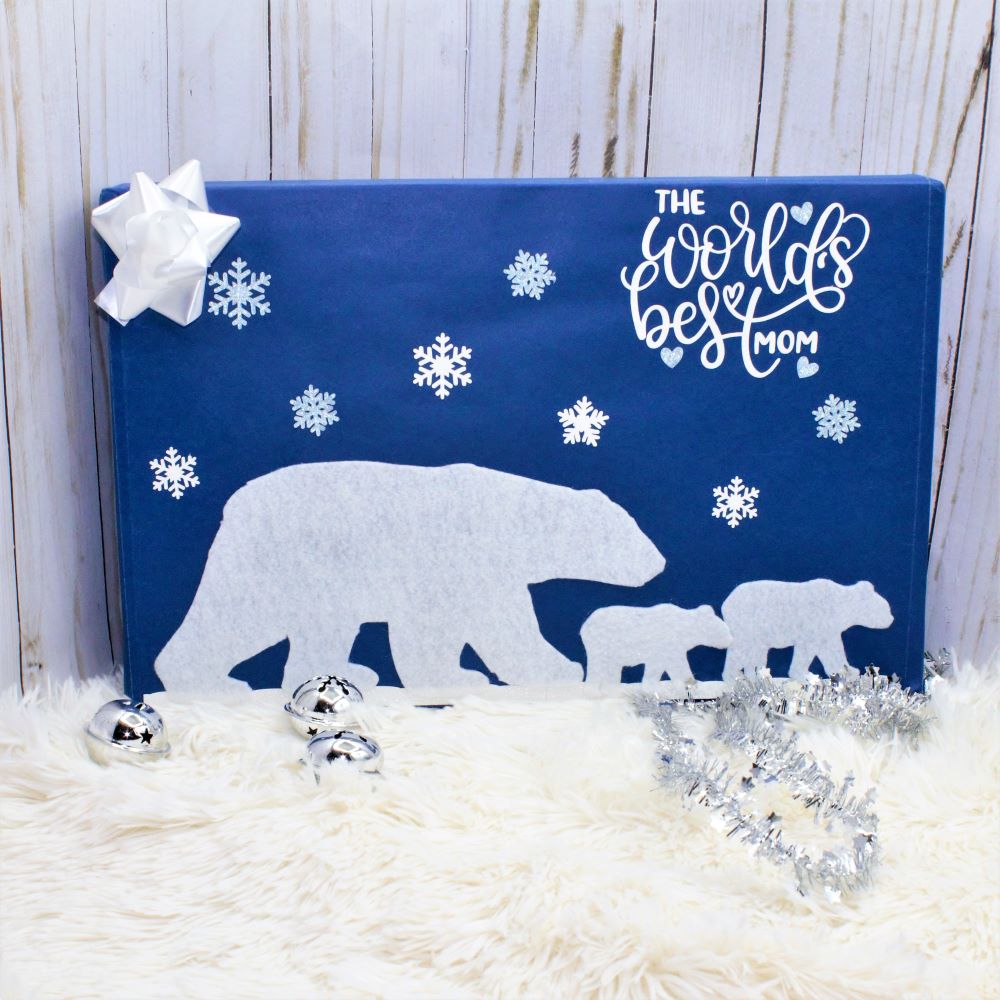 Polar Bear Gift Wrap Kit - Gift Wrap and More